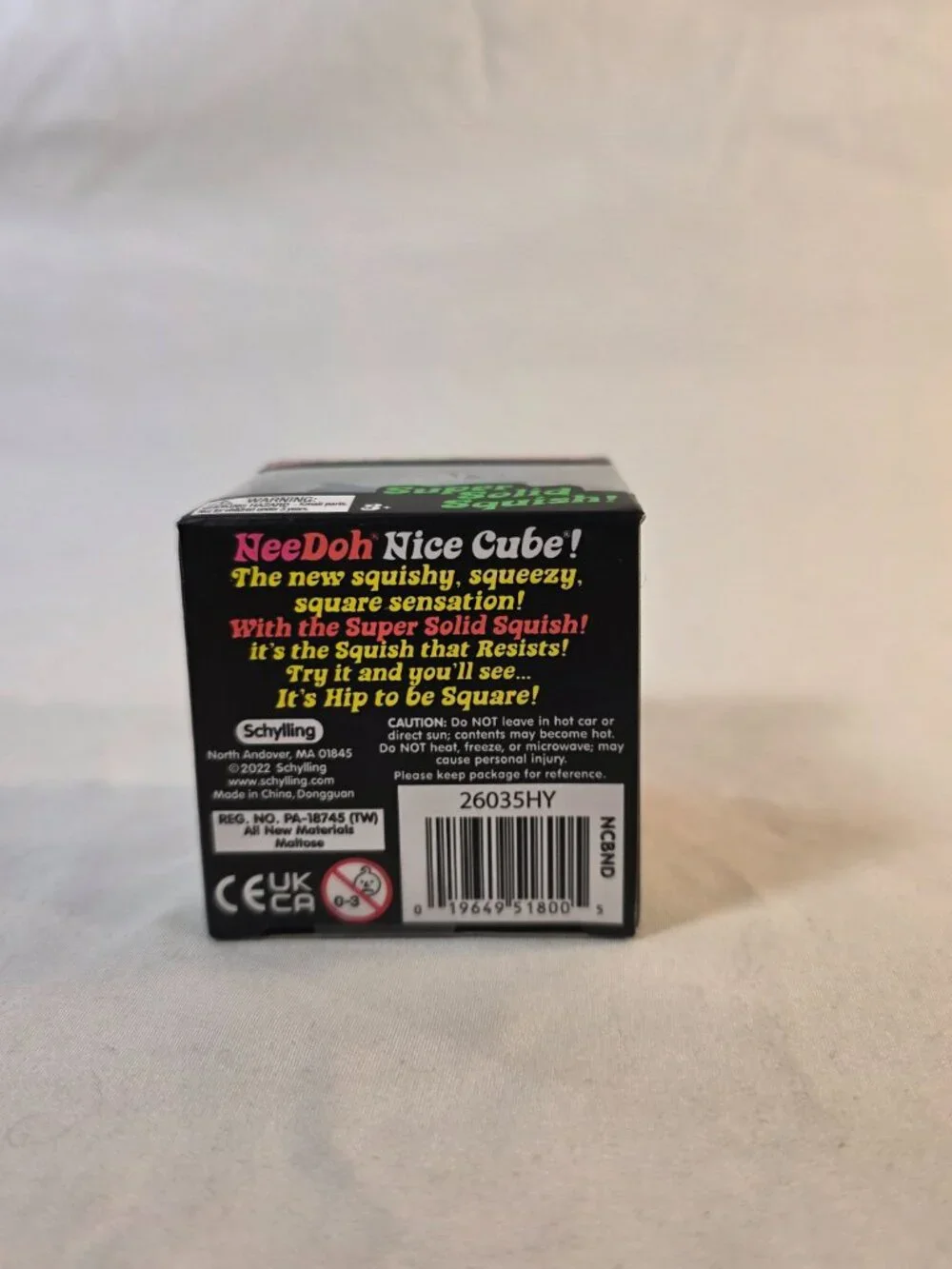 Schylling | Toys | Blue Color Nee Doh Nice Cube Squishy Fun Super Solid ...